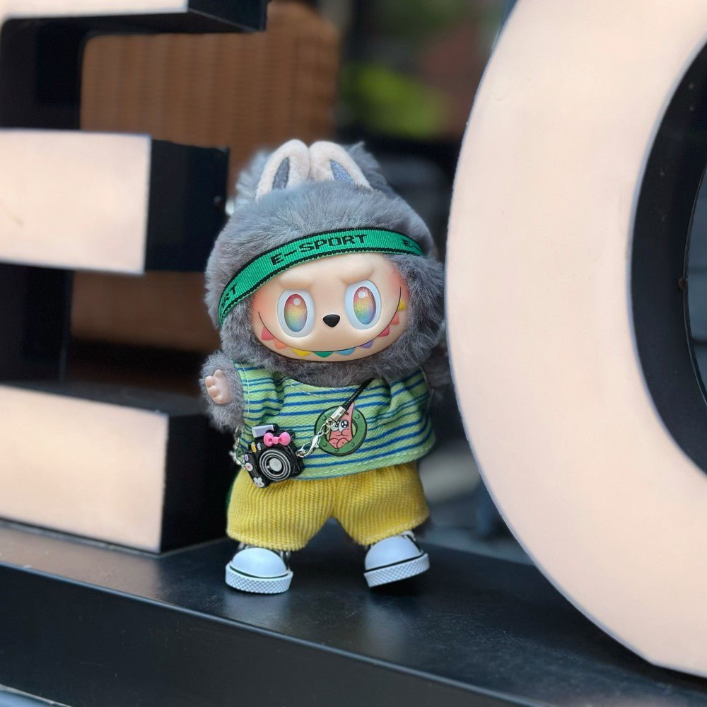 Labubu Figure - Youth Sports Outfit Set, Energetic Lifestyle Collectib ...